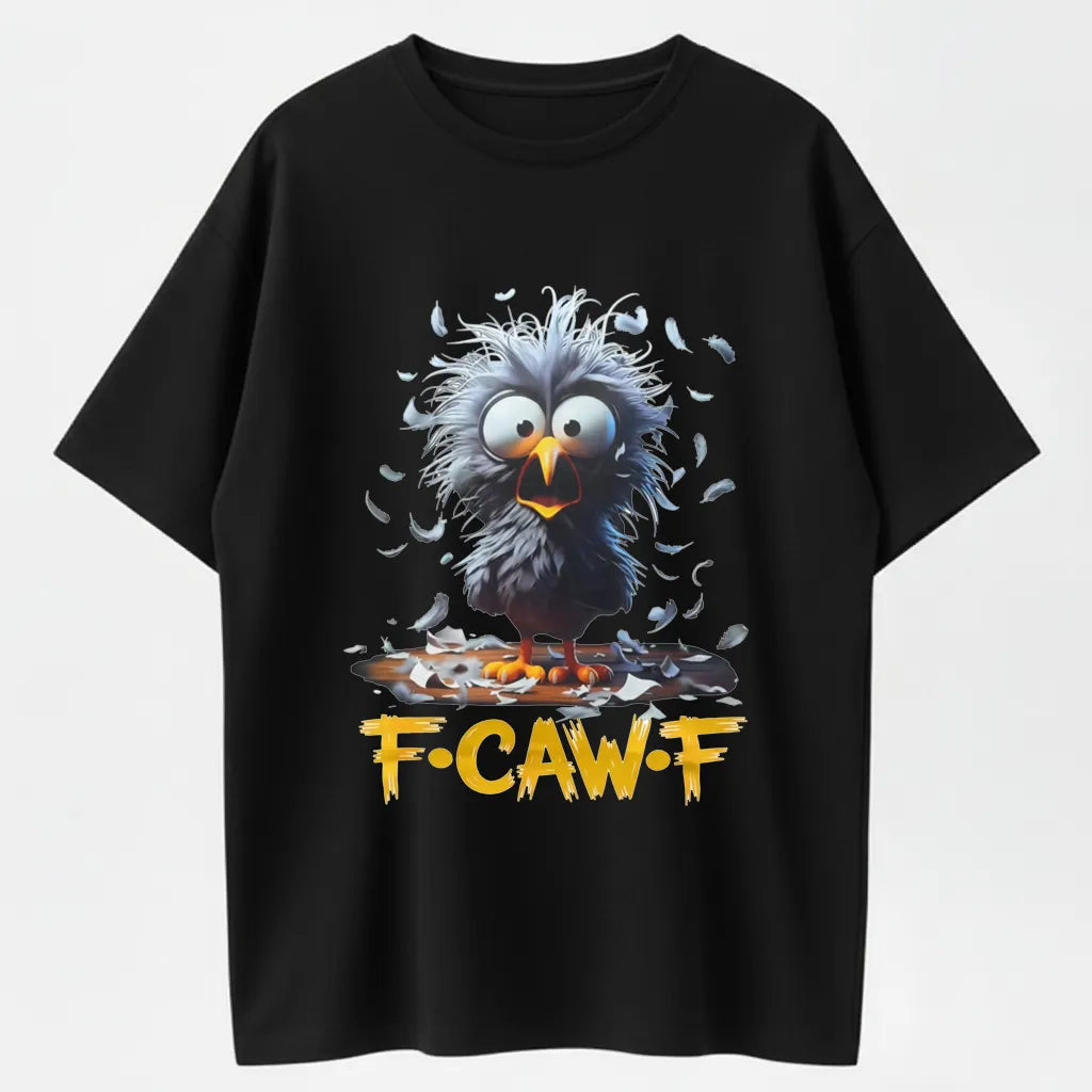 F-CAW-F Exaggerated Screaming Meme T-Shirt – Urbntees